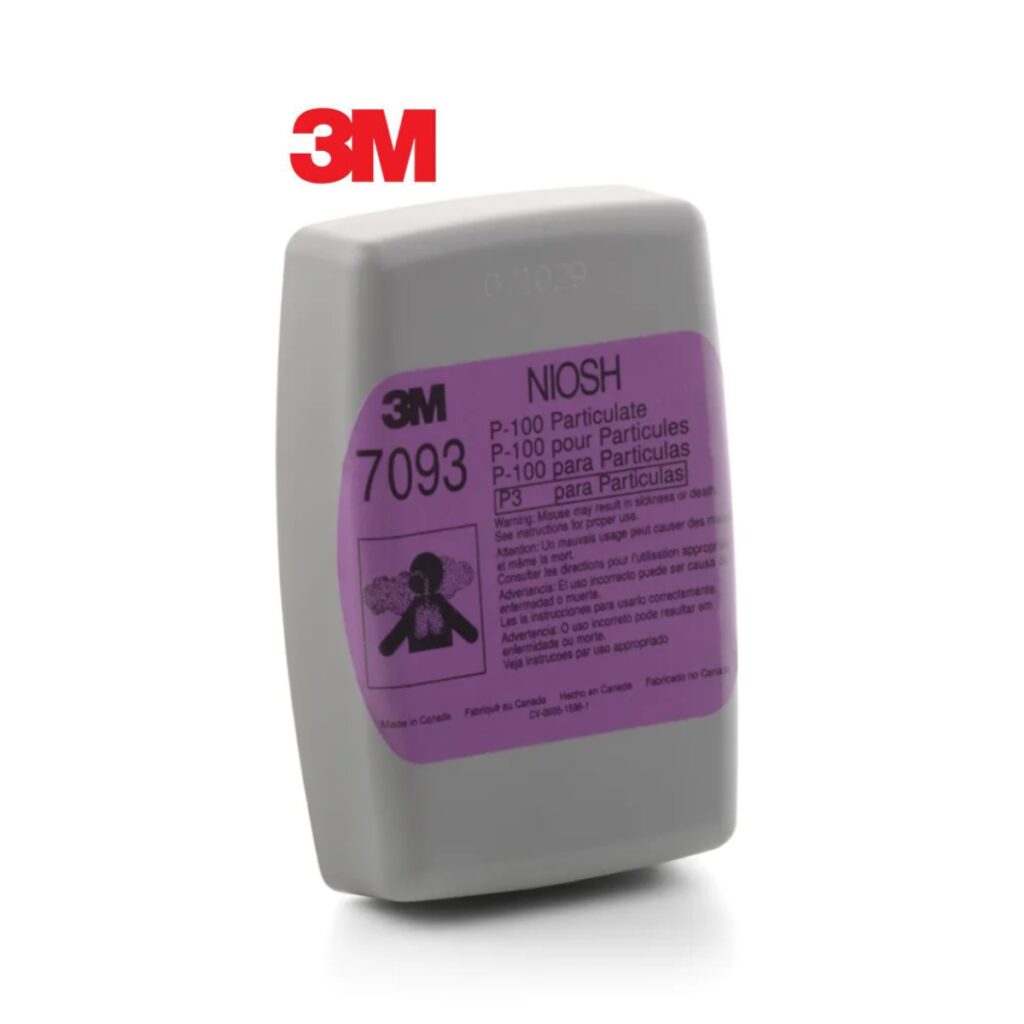 Filtro para Partículas P100 Modelo 7093B Marca 3M – Higia Logistica ...